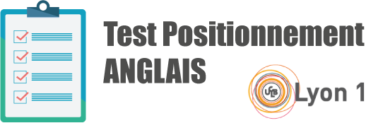 Test de positionnement TR | Moodle - Lyon1